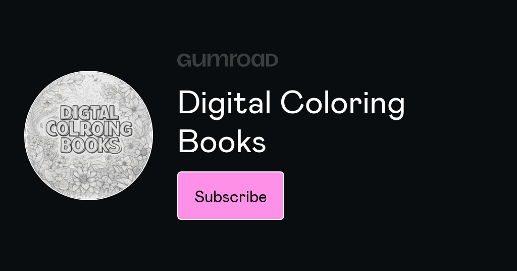 Digital Coloring Books