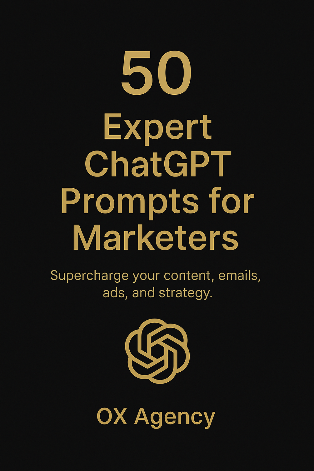 50 ChatGPT Prompts for Marketers — Save Time, Create Better Instant digital download | AI ...