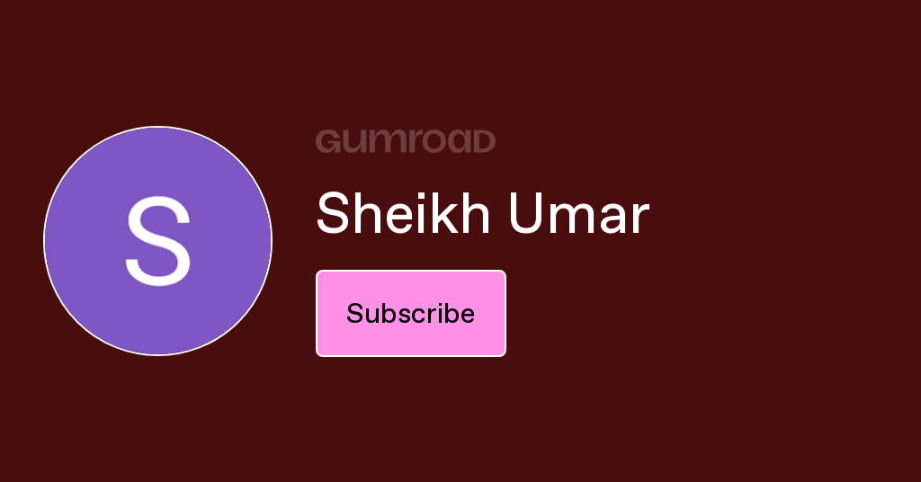 Sheikh Umar