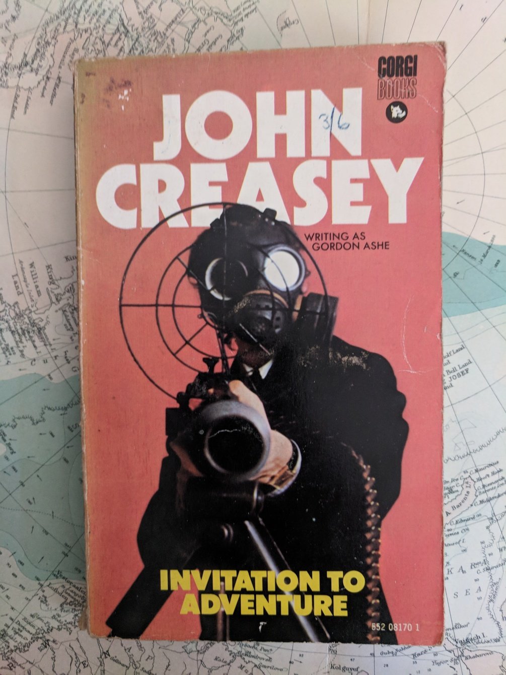 Invitation To Adventure, John Creasey, CORGI BOOKS
