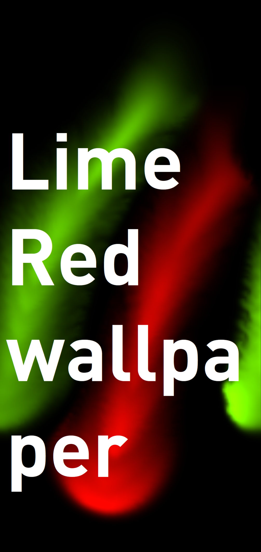 Lime Red- Mobile Wallpaper