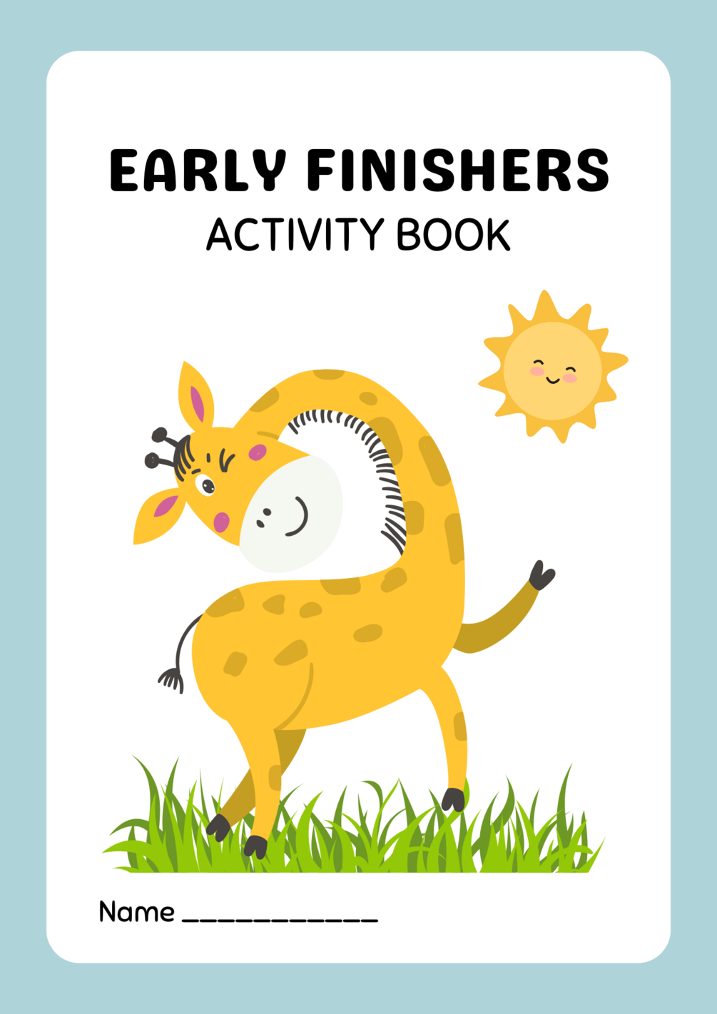 Early Finishers Activity Book