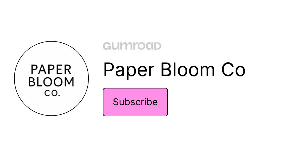 Paper Bloom Co