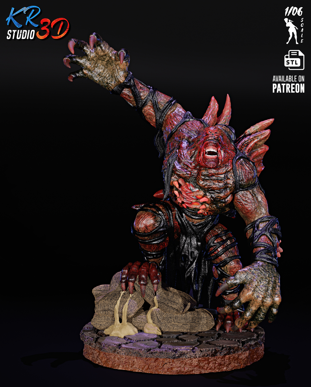 NEMESIS STAGE 2 - RESIDENT EVIL 3 REMAKE (1/06 scale).