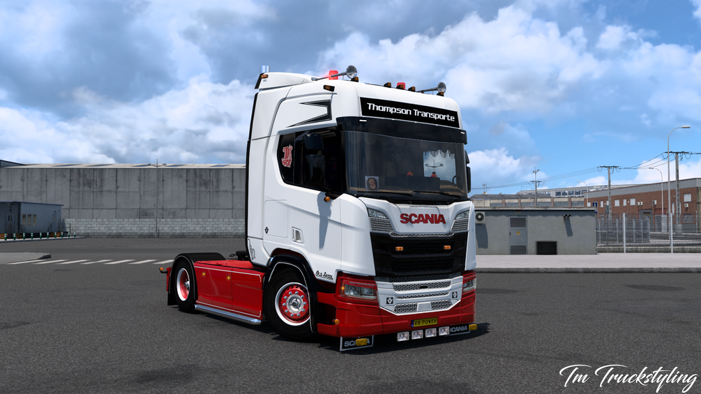 Scania R High Roof Holland Style Skin