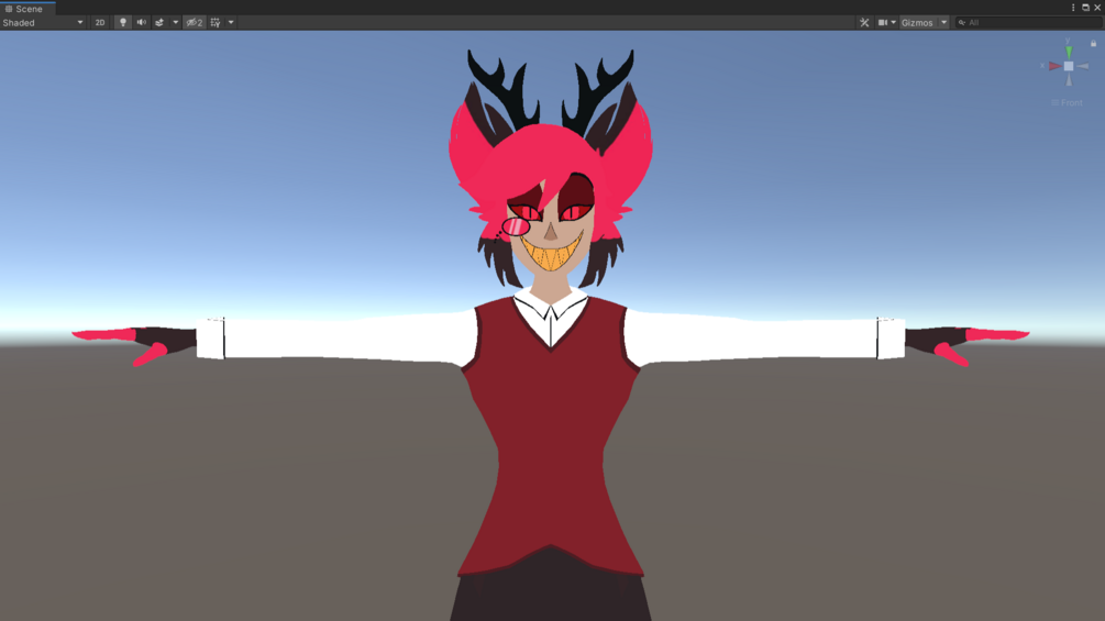 Radio Demon 3d model