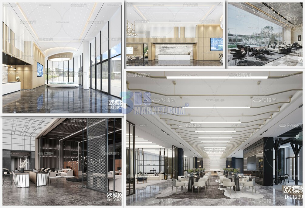 Sales office collections part 03 - 3d model, 3dsmax