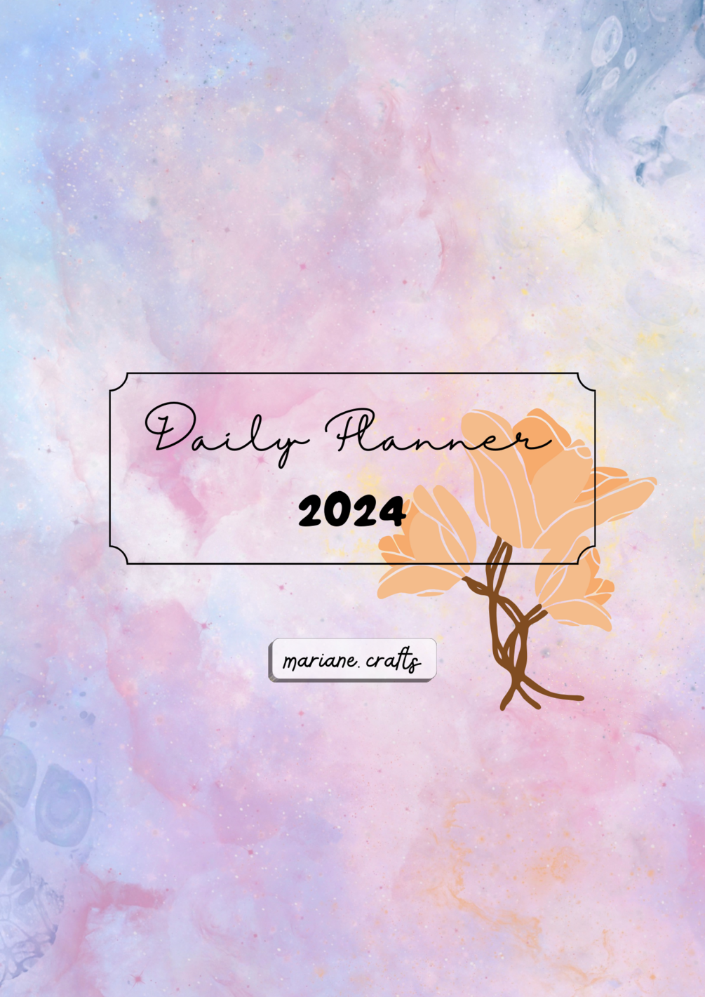 Digital Daily Planner 2024