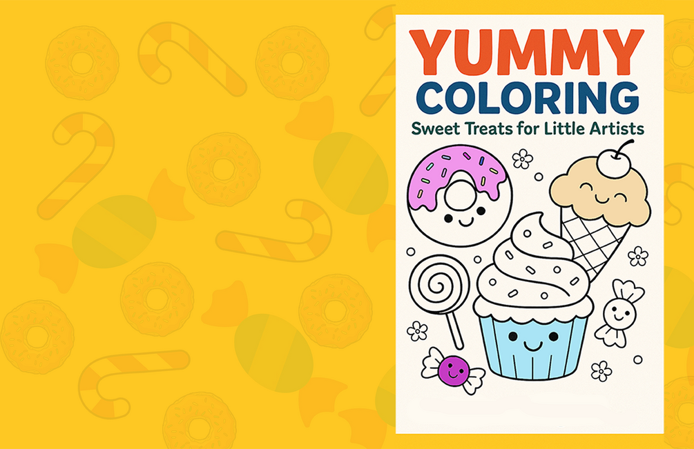 Yummy Coloring Sweet Treats for Kids