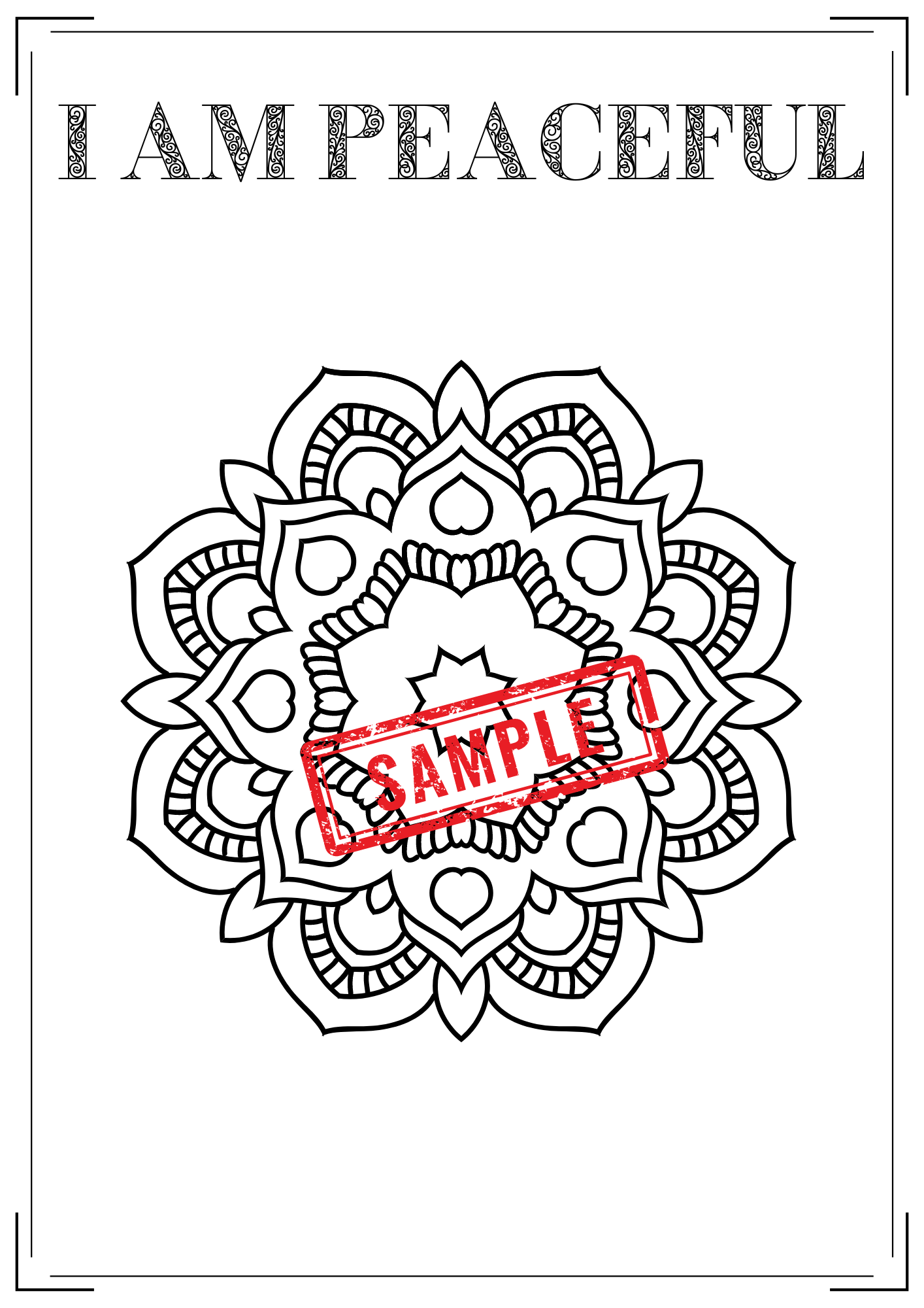 Feeling Mindful Mandala Colouring-in Book