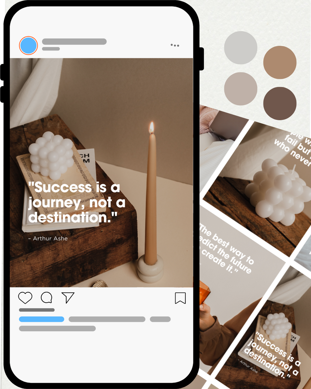 CLEAN MINIMALIST_30 DAYS MOTIVATIONAL IG CONTENT