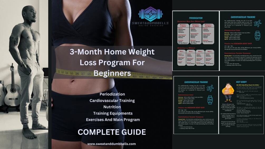 3-Month Home Weight Loss Program COMPLETE GUIDE
