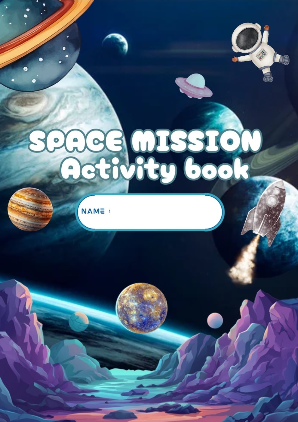 SPACE MISSION ACTIVITY BOOK