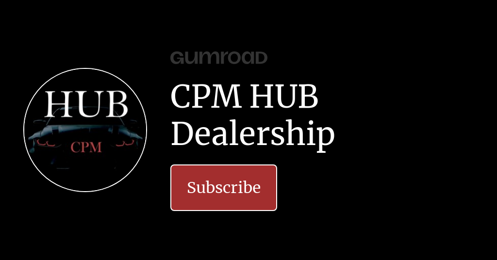 CPM HUB Dealership