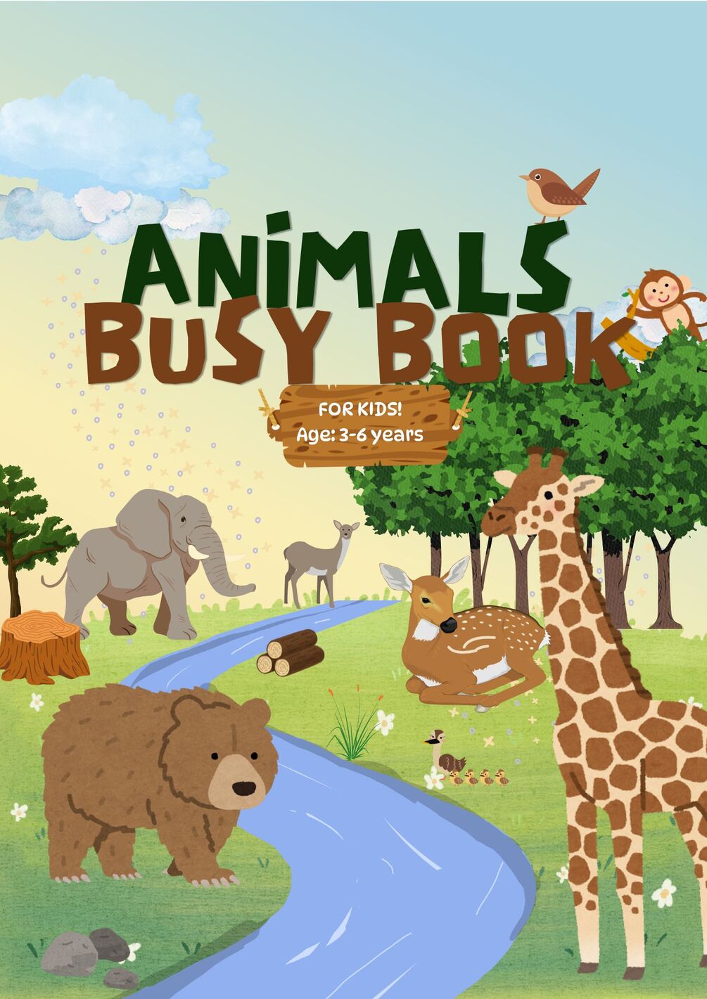 Wild Wonders: Animal Adventure Busy Book