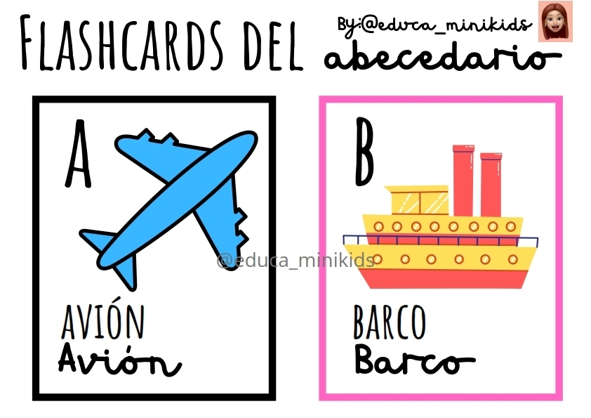 Flashacrds abecedario