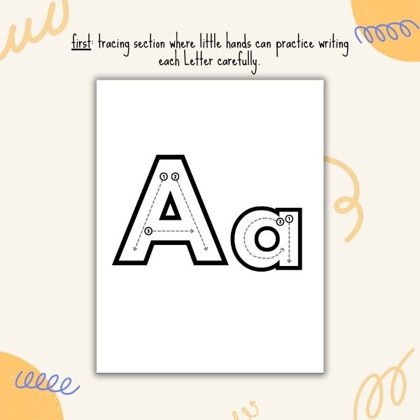 French Alphabet Coloring Worksheet🌟