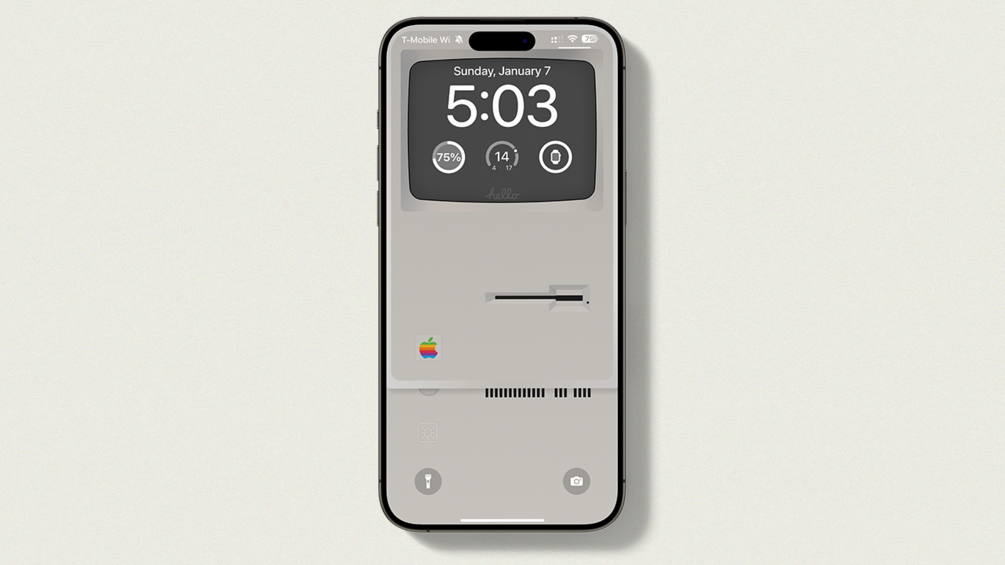 Macintosh 128K Wallpaper - iPhone 15 Pro/Pro Max