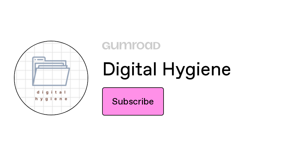 Digital Hygiene