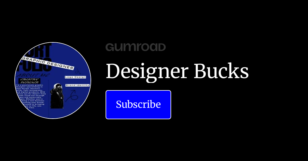 Designer Bucks