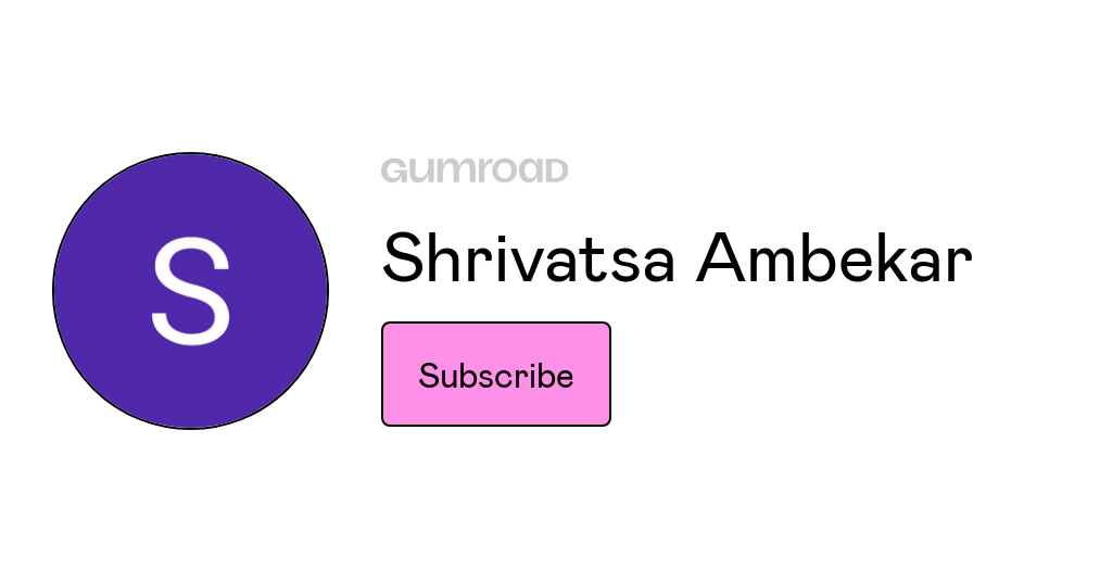 Shrivatsa Ambekar