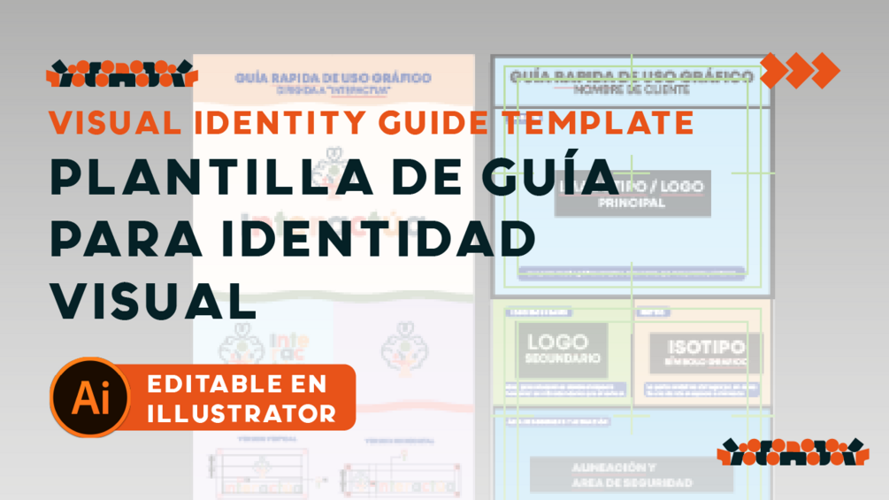 Plantilla de Guía de Identidad Visual Editable - Adobe Illustrator