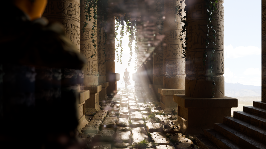 flagstone tiles with grass