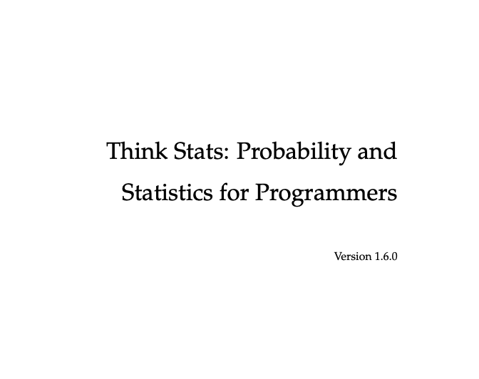 Think Stats