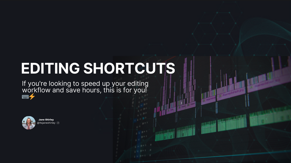Premiere Pro Keyboard Shortcuts