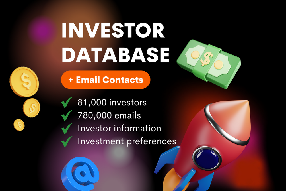 🚀 81,000+ investor list and 780,000+ email contacts