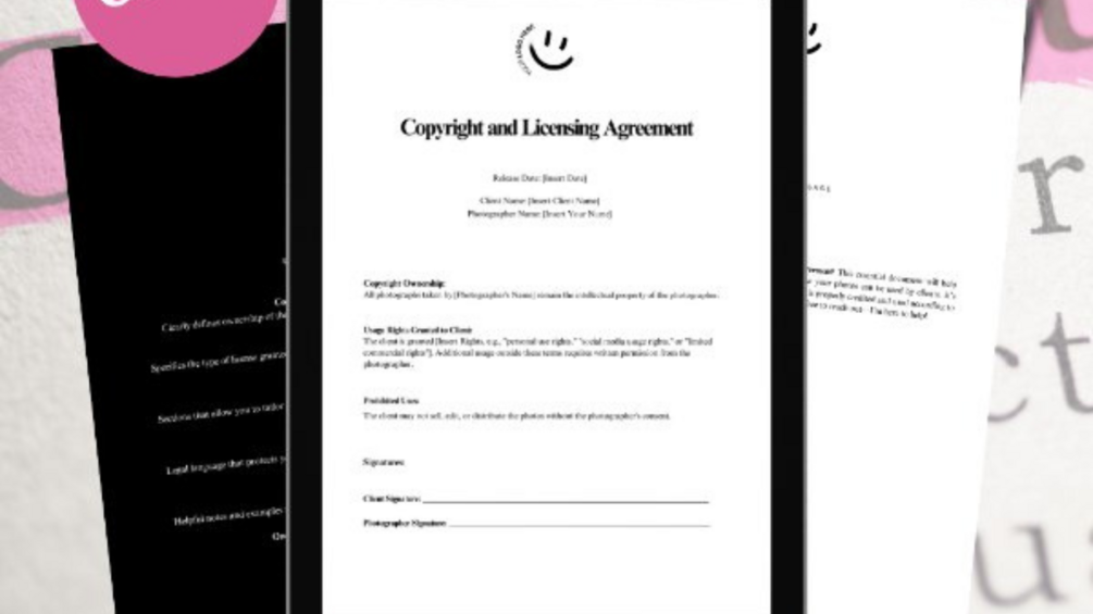 Copyright and Licensing Agreement Template
