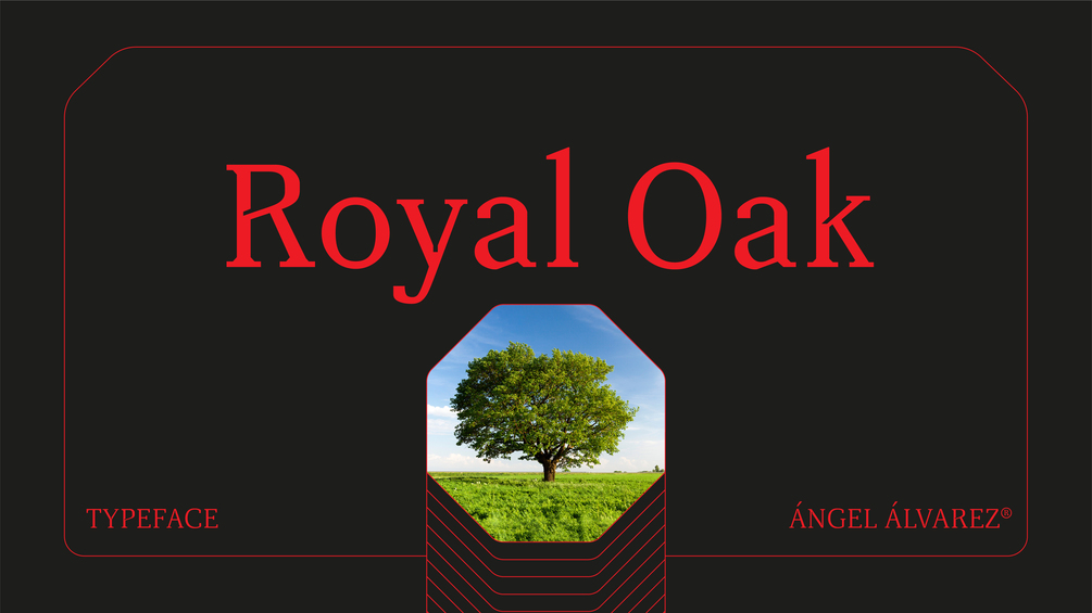 Royal Oak Typeface