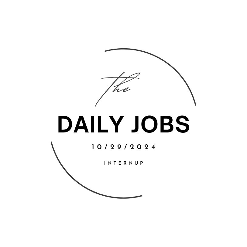 [Daily jobs] 10/29/2024 Jobs/Internship for 24NG, 25NG international ...