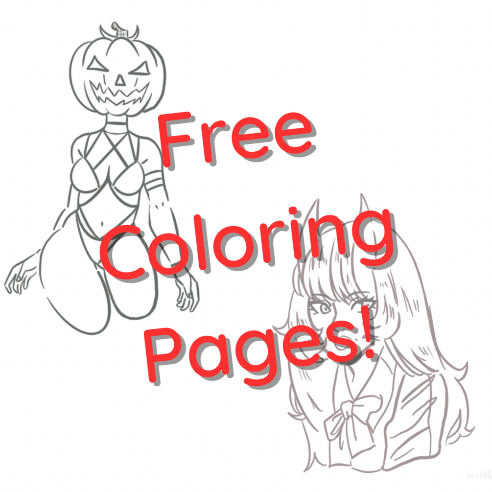 Free Gals Coloring Pages