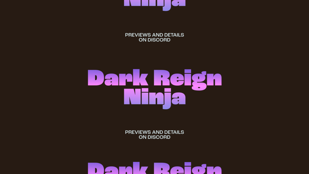 Dark Reign Ninja