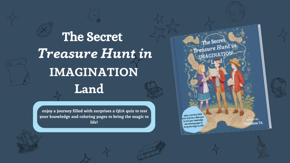 The Secret Treasure Hunt in Imagination Land - A Story, Q&A Quiz, and ...