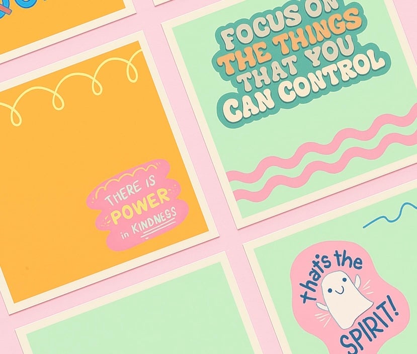 Lunchbox Love Notes – Printable PDF with 24 Cute Cut-Out Cards ...