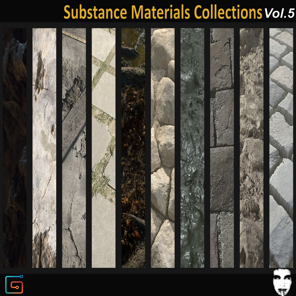 Substance Materials pack collection VOL 5