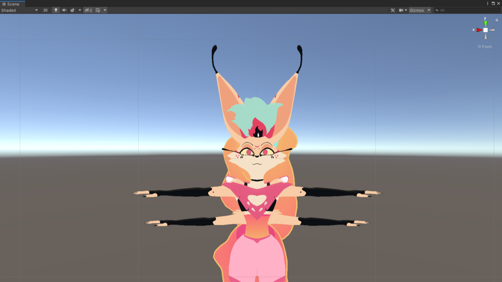 Queen Bee Fox VrChat avatar Updated