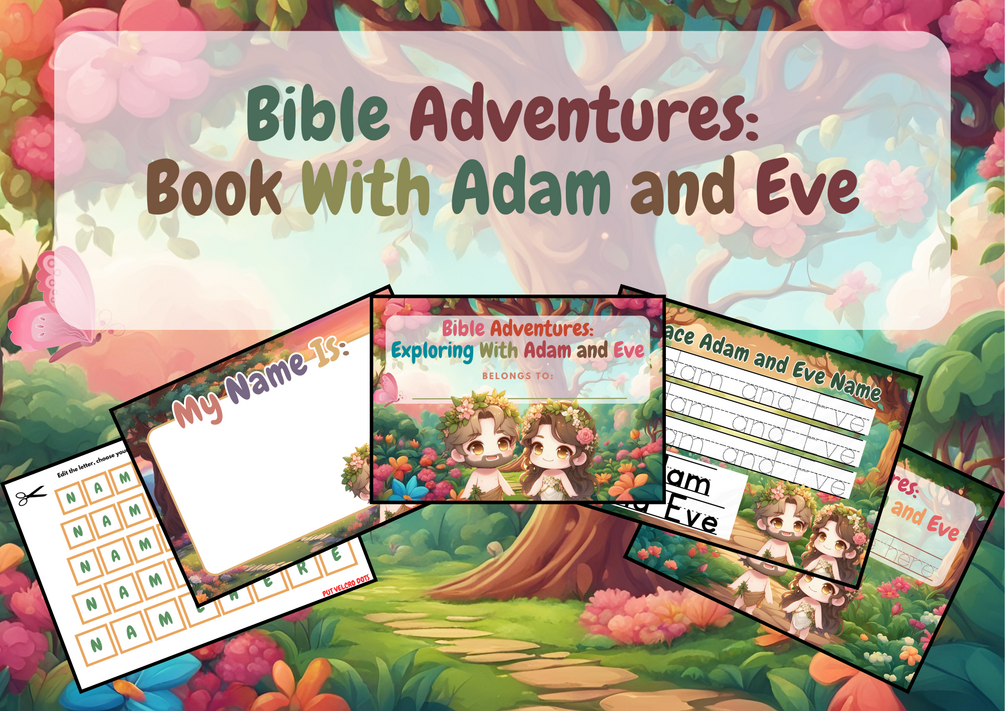 bible adventures: book with adam and eve BUSY BOOK