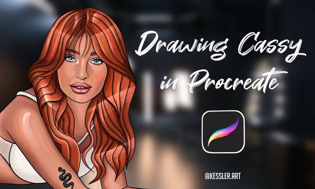 Komplettes Drawing Tutorial von Cassy in Procreate