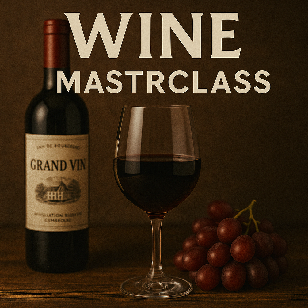 Wine Masterclass Toolkit | Flavor Wheel, Label Reading Guide & World Map