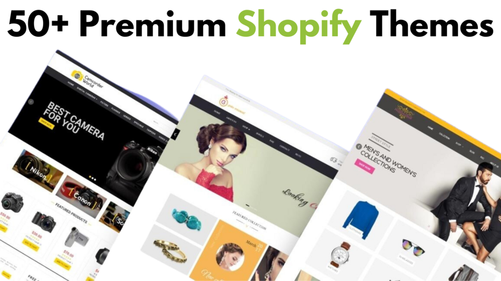 50+ Premium Shopify Themes: Elevate Your Online Store's Design