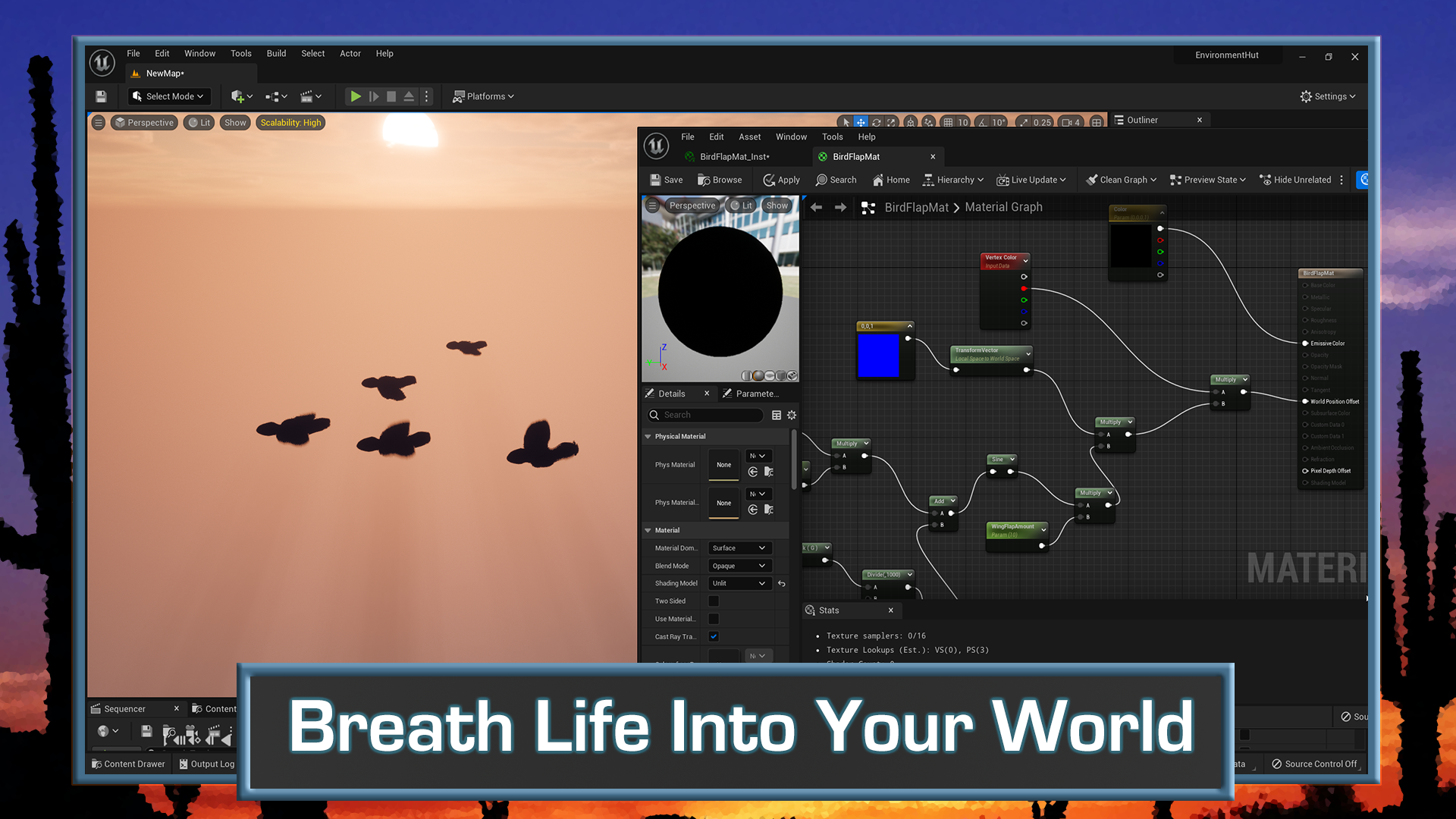 [NEW!] 🔥 UNREAL ENGINE 5 🐟 RPG ENVIRONMENT COURSE 🌳 ON GUMROAD - 3D Tudor