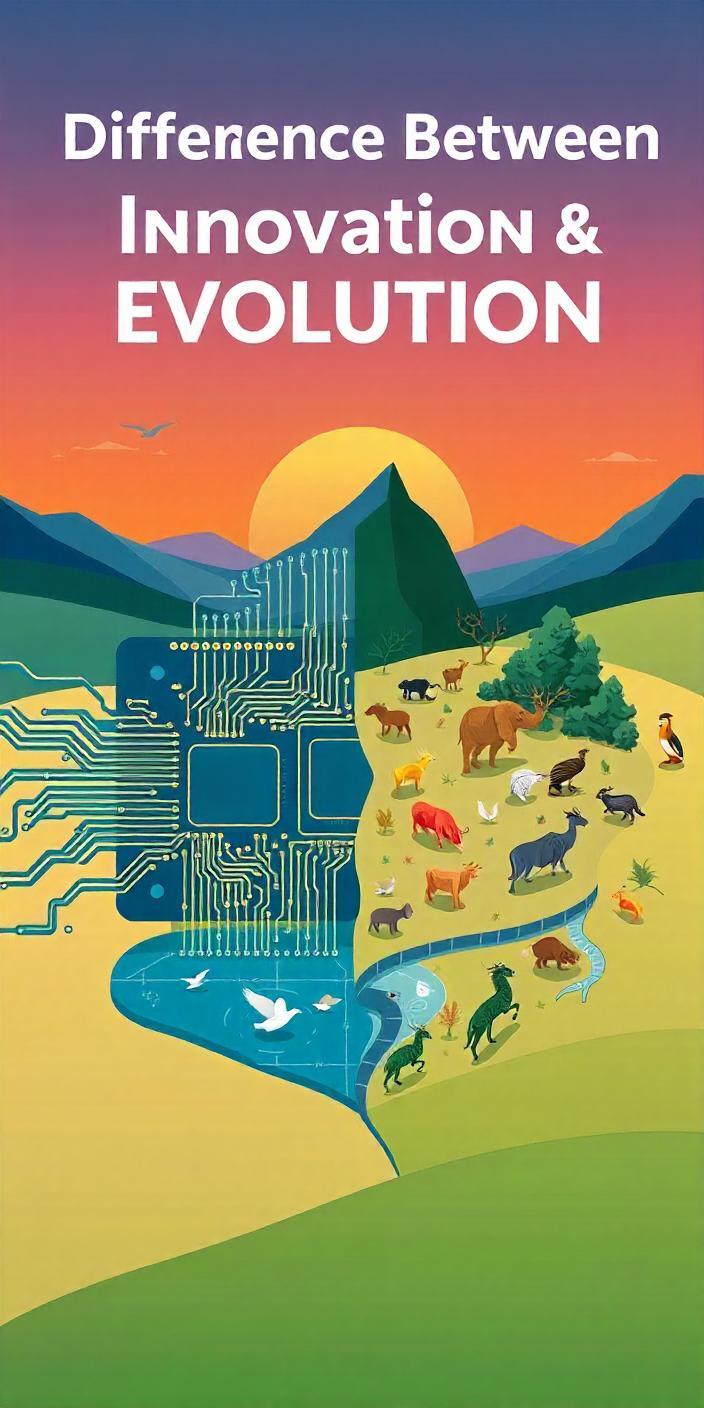 Difference Between Innovation & Evolution