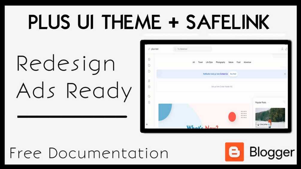 Plus Ui Theme Free Download