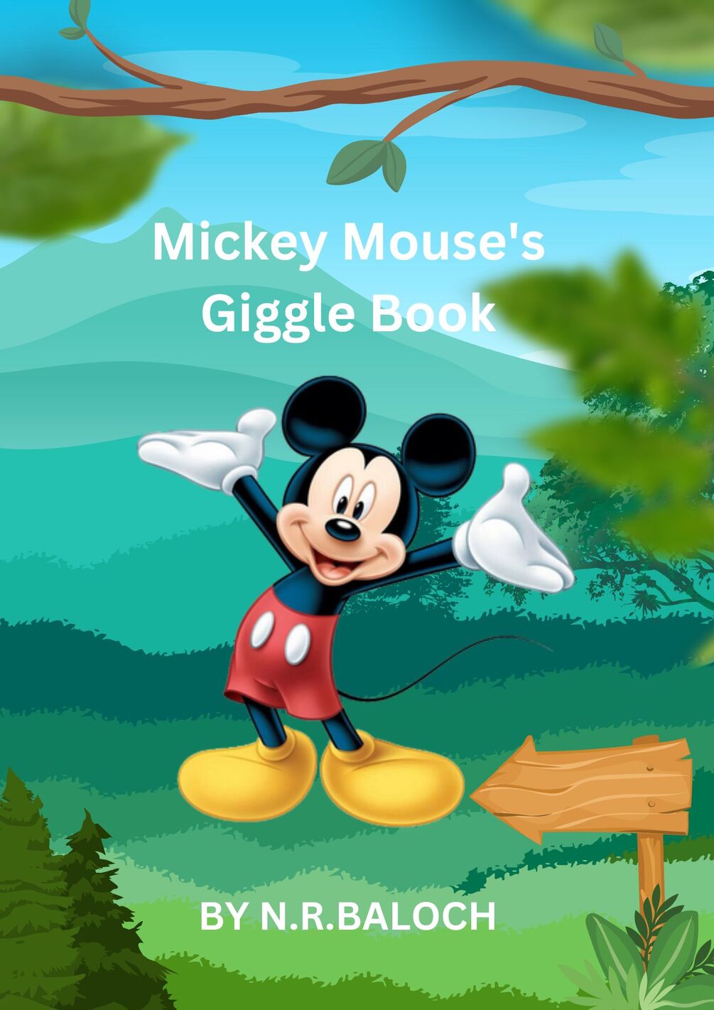 Mickey Mouse's Giggle Book: 50 Funny Jokes for Kids!