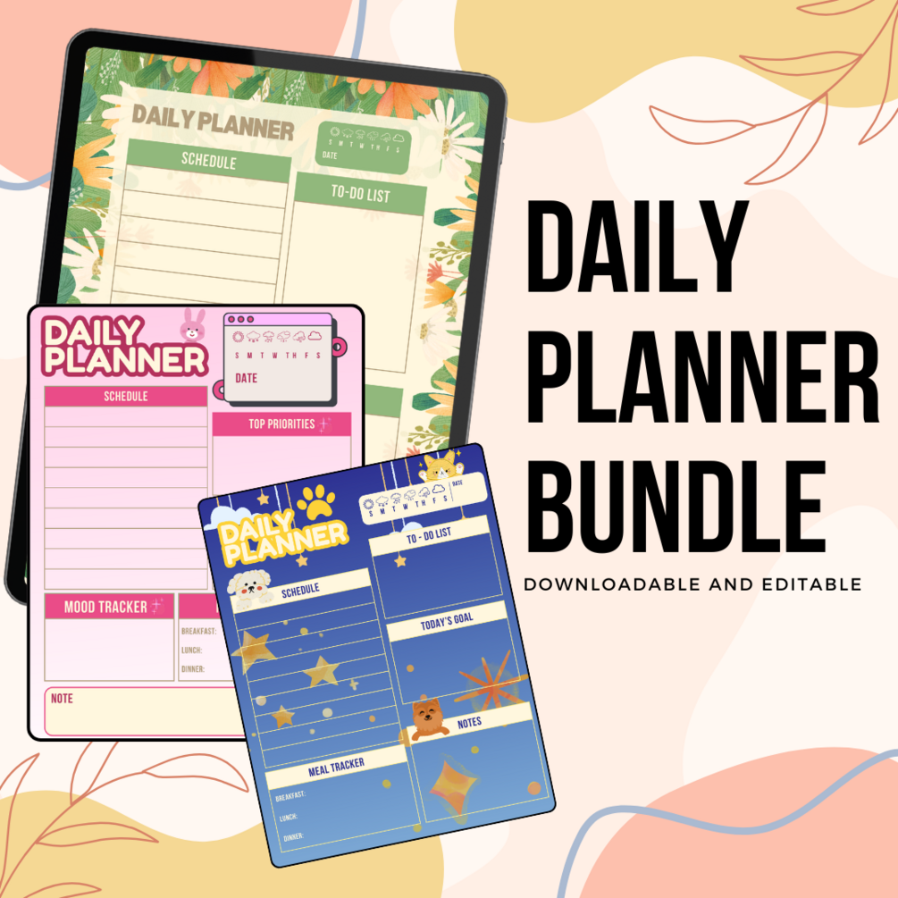 SAMI Daily Planner Bundle