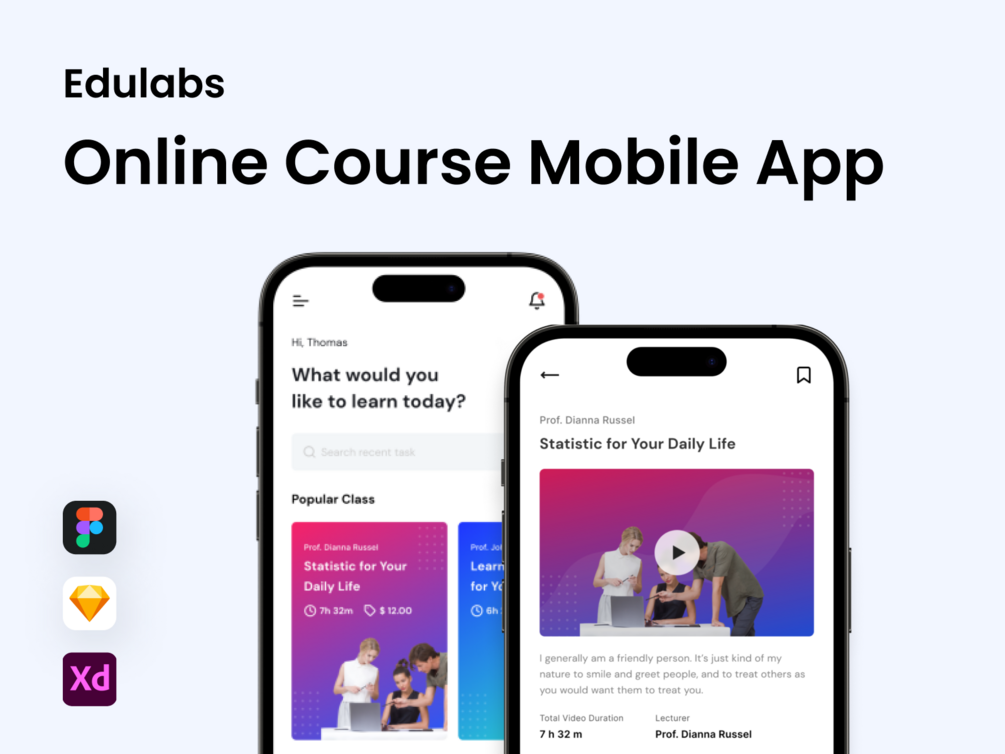 Edulabs - Online Course Mobile App