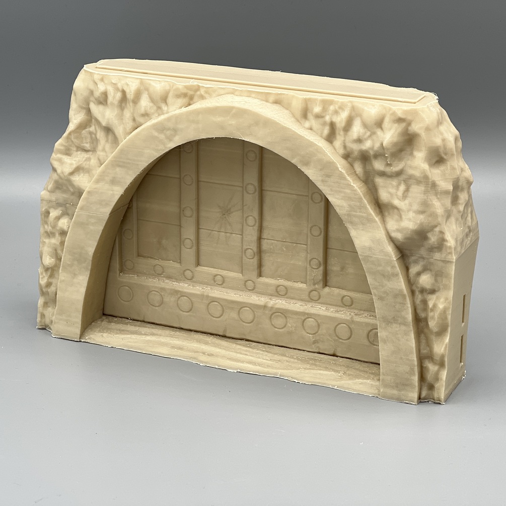DESERT PALACE HIDEOUT: MAIN DOOR (Support-less FDM printing)